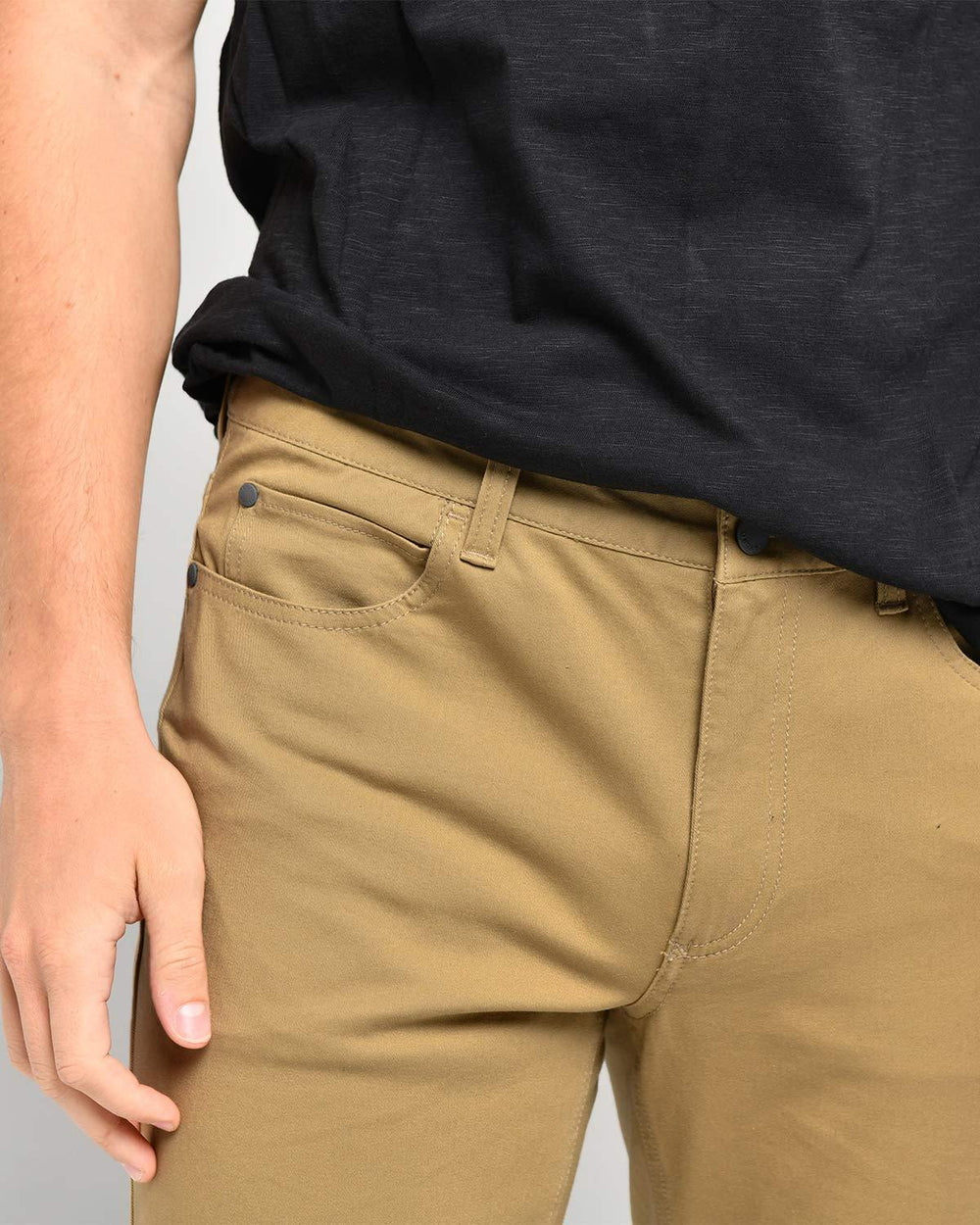 Desert Sand Khaki Tech 5 Pocket Pants – TAYLRD